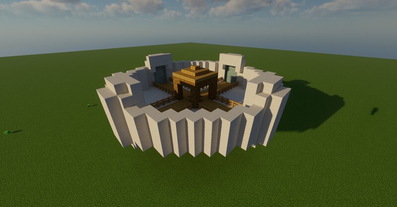 Minecraft Server Lobby Hub With 4 Portals Minecraft Map