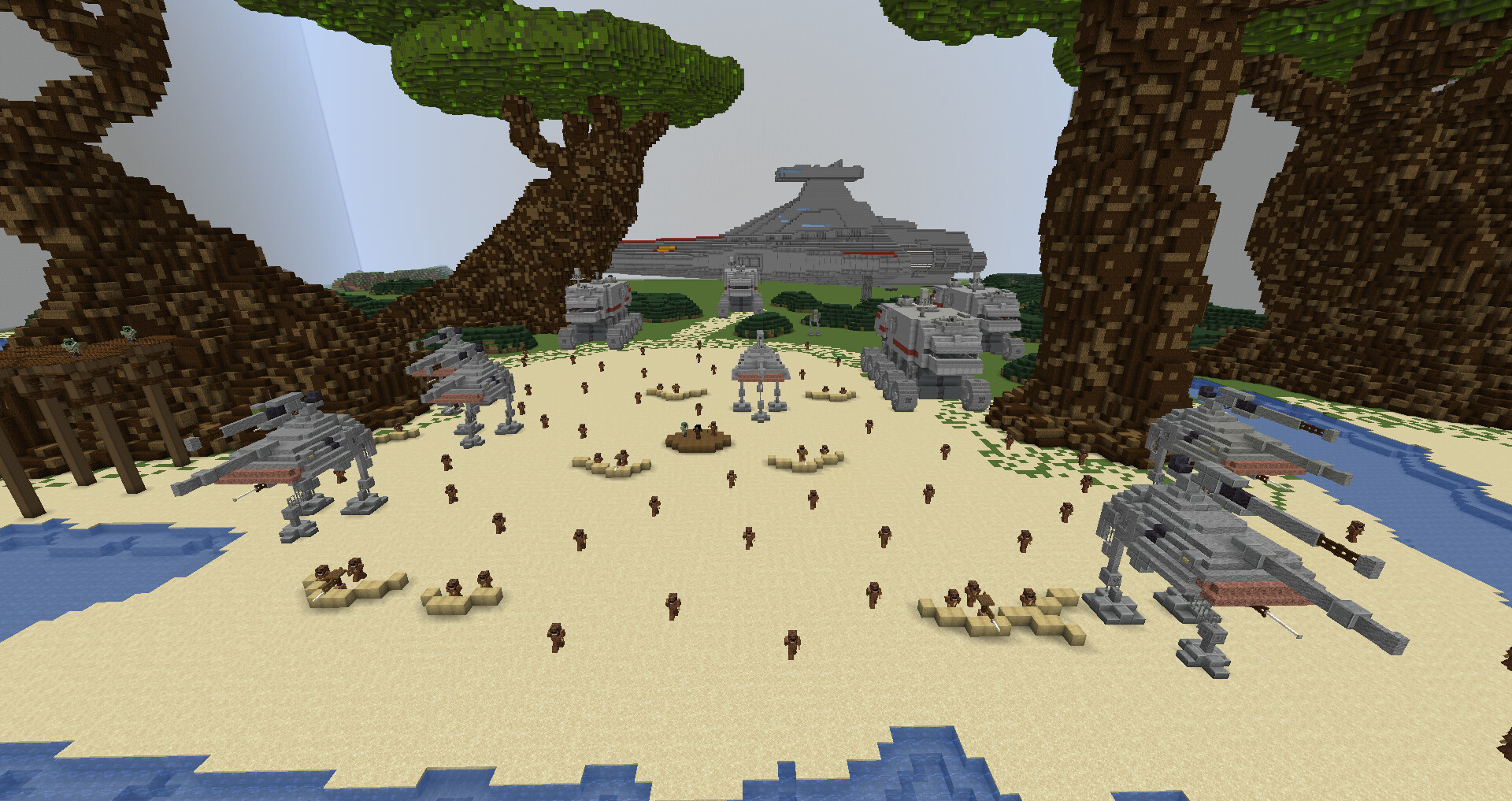 Star Wars: Kashyyyk Adventure Map Minecraft Map