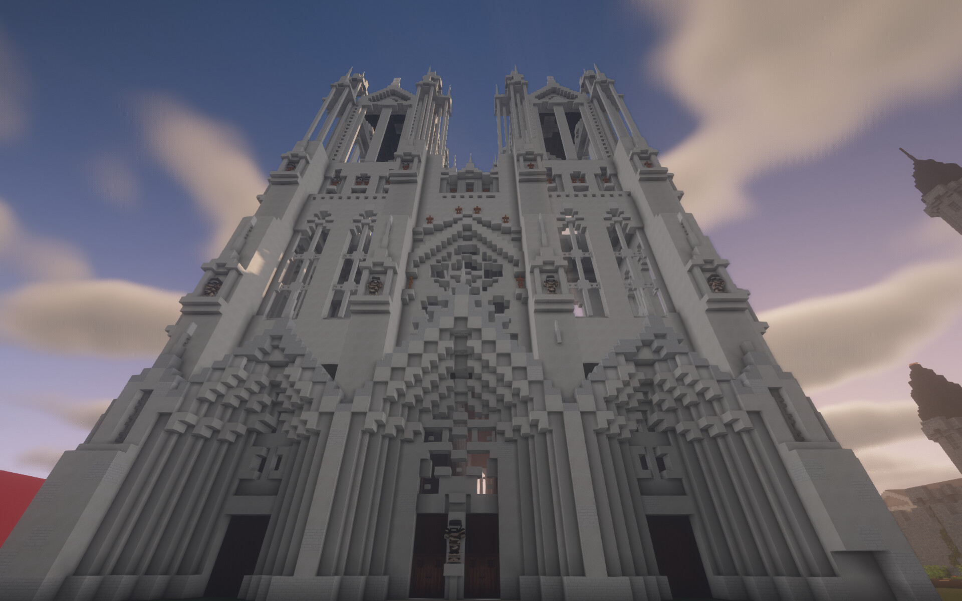 Medieval Gothic Cathedral Minecraft Map