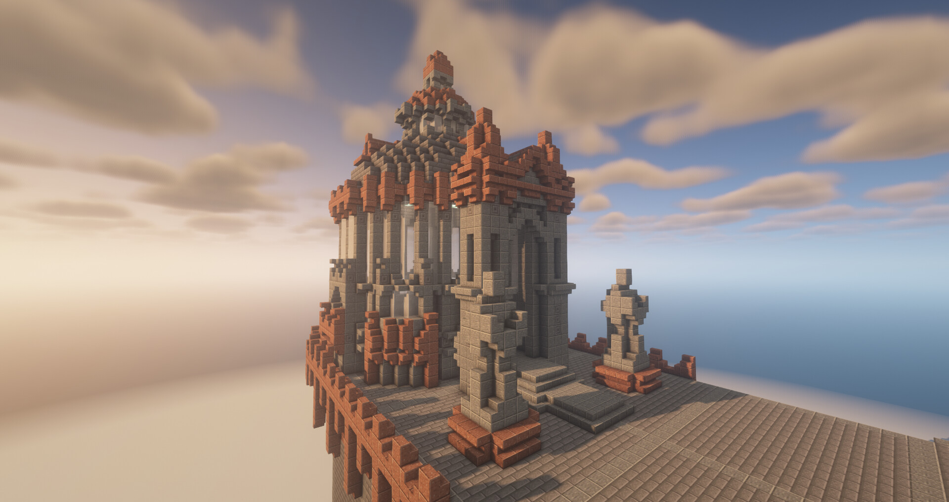Haven Style Capitol, HoMM V inspiration by QbaQ Minecraft Map