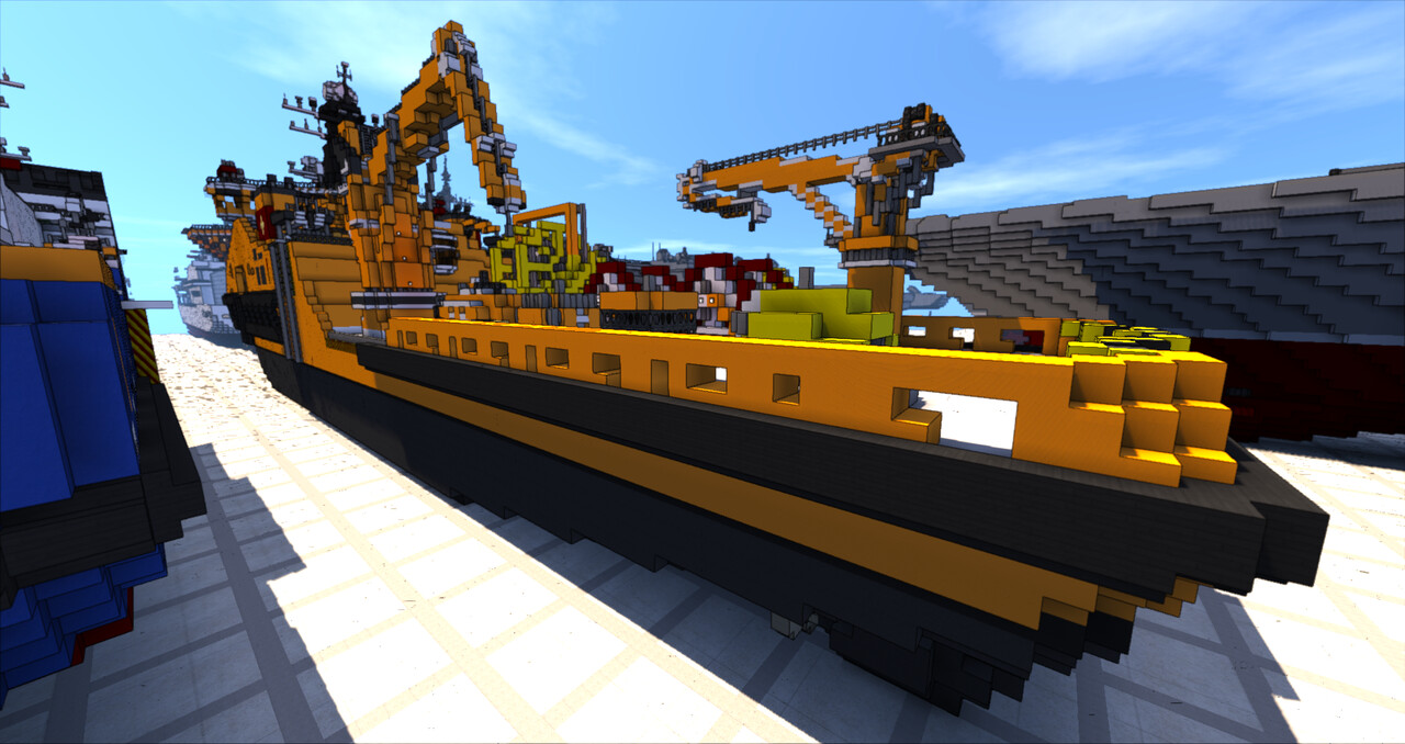 Submarine Rescue Vessel - Hải Nhãn , Vietnam People's Navy Minecraft Map