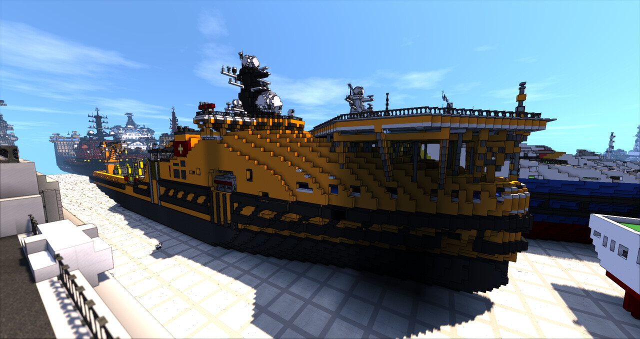 Submarine Rescue Vessel - Hải Nhãn , Vietnam People's Navy Minecraft Map