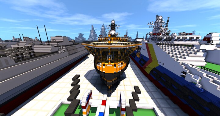 Submarine Rescue Vessel - Hải Nhãn , Vietnam People's Navy Minecraft Map