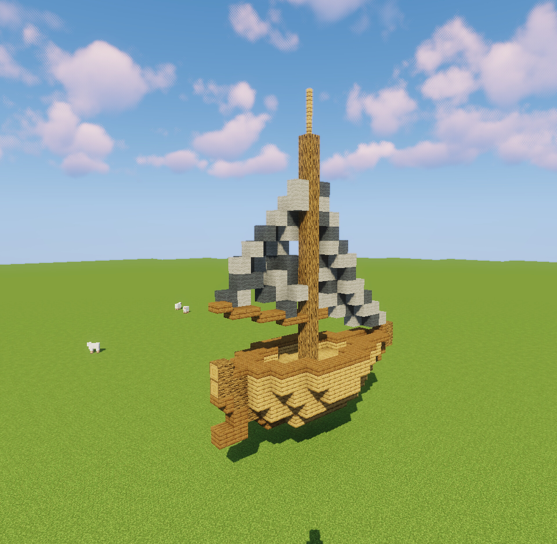 Small Sailing Boat Minecraft Map