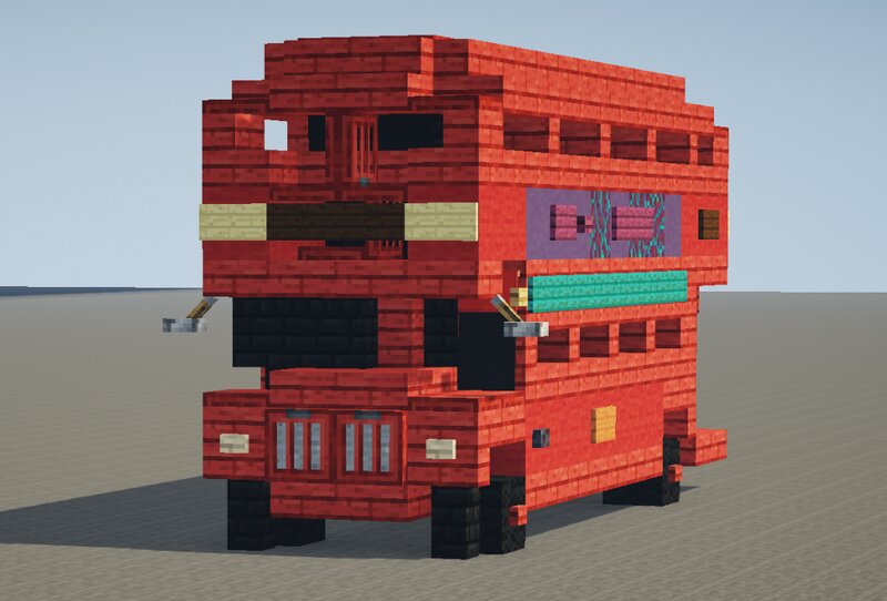AEC Routemaster (classic London bus) Minecraft Map