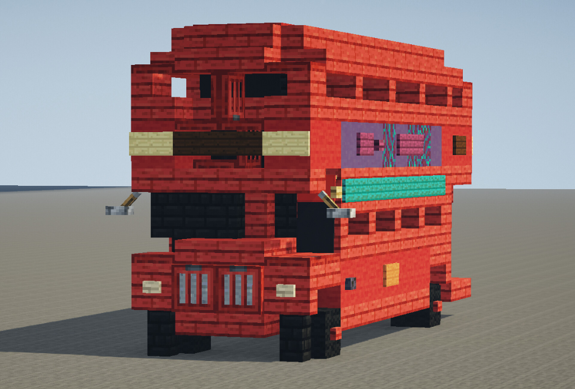 AEC Routemaster (classic London bus) Minecraft Map