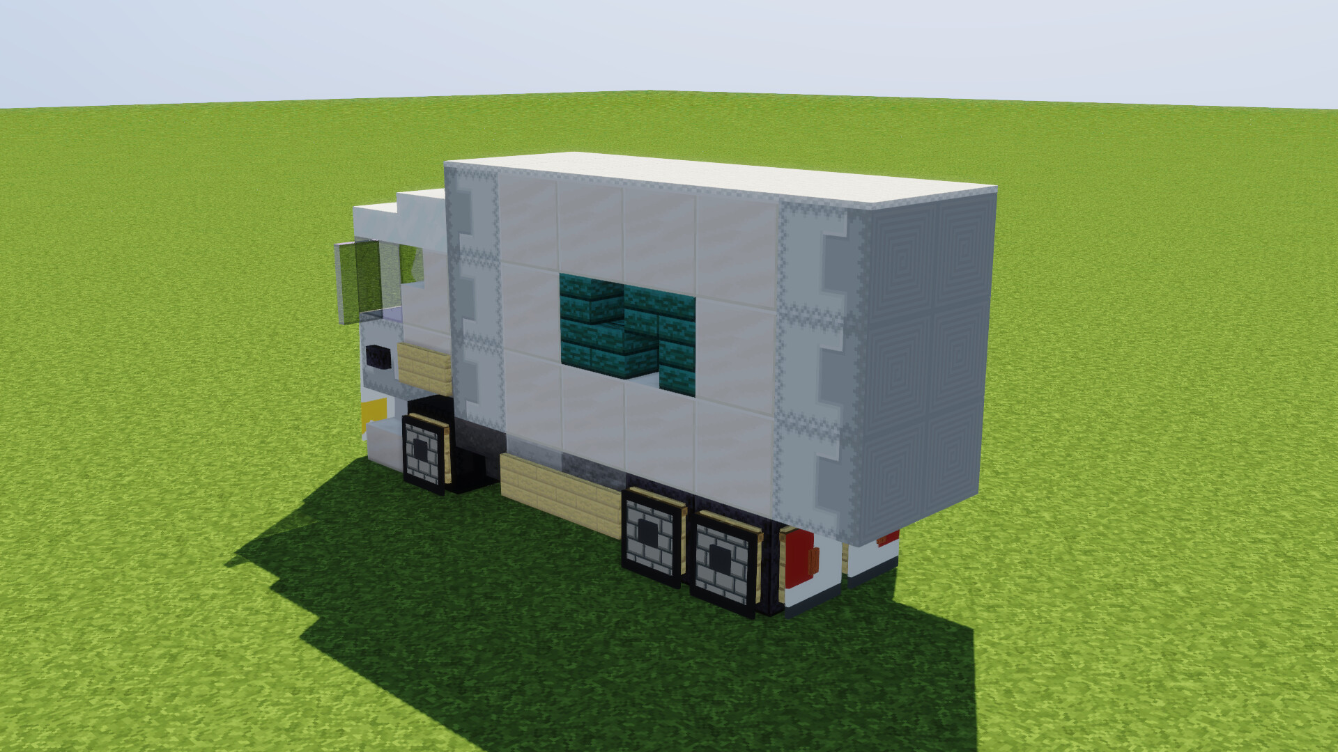 1:1 Cab-Over Truck Minecraft Map