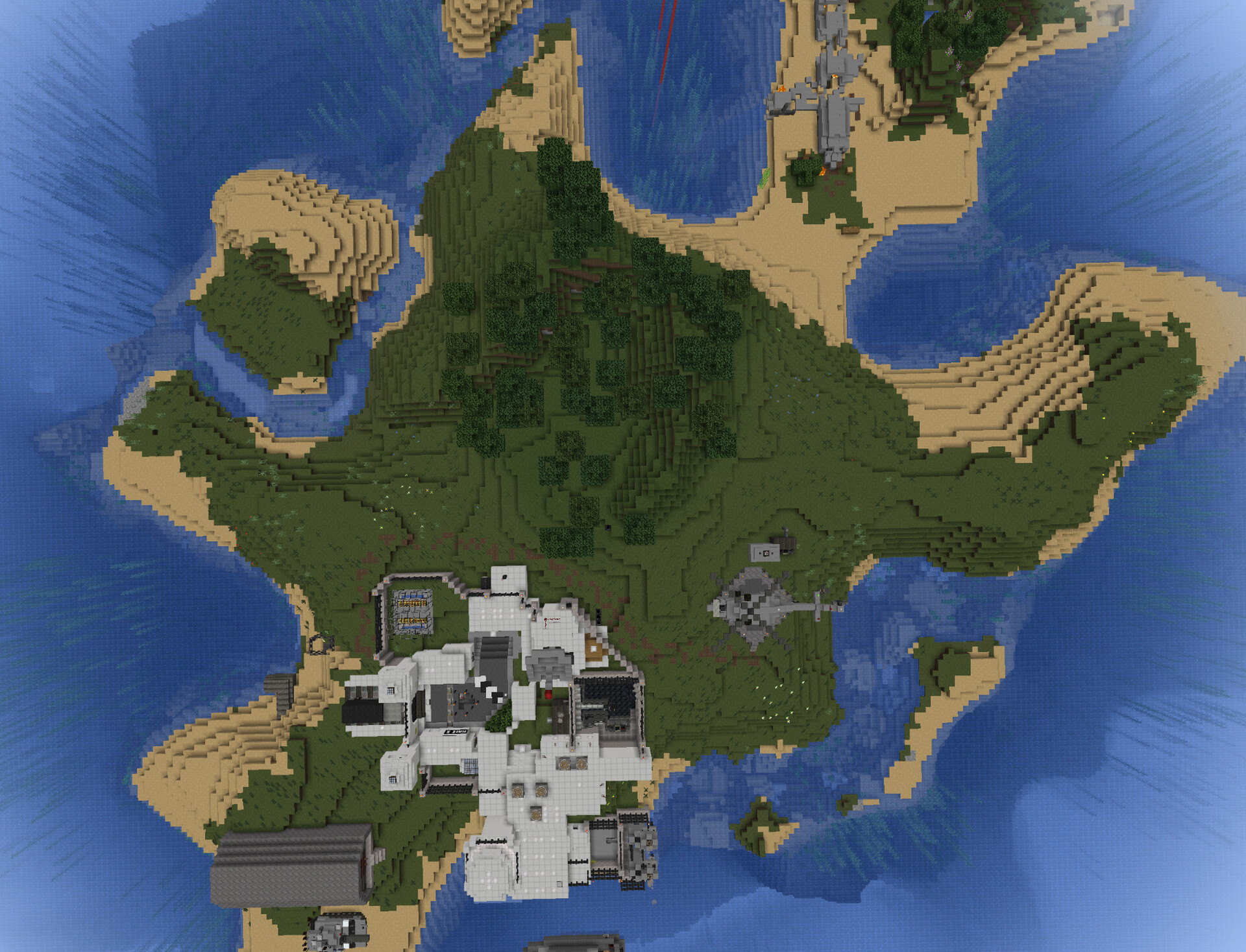 SCP Site-Redacted V.2 Minecraft Map