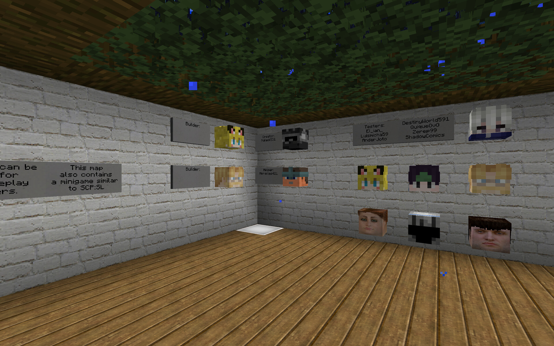 SCP Site-Redacted V.2 Minecraft Map