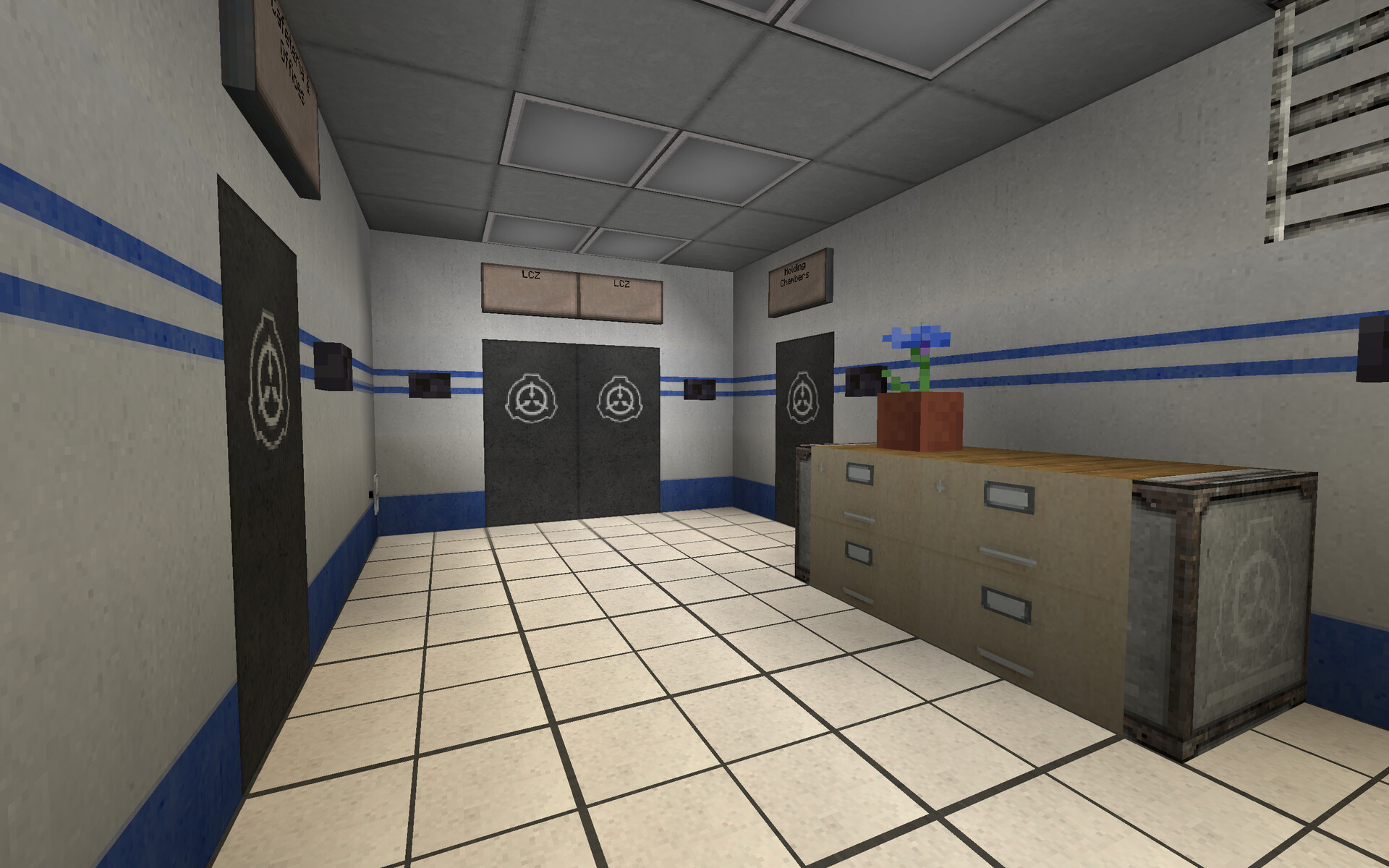 SCP Site-Redacted V.2 Minecraft Map