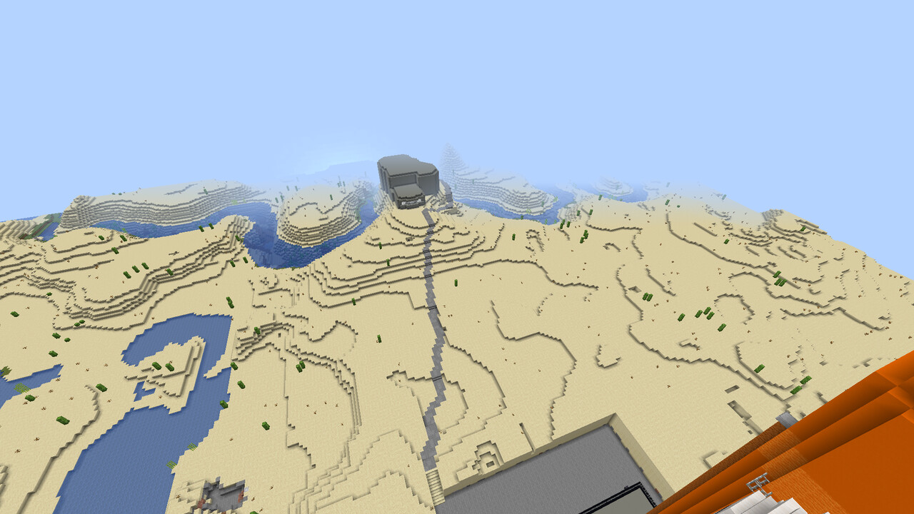 NASA Space Launch System Minecraft Map