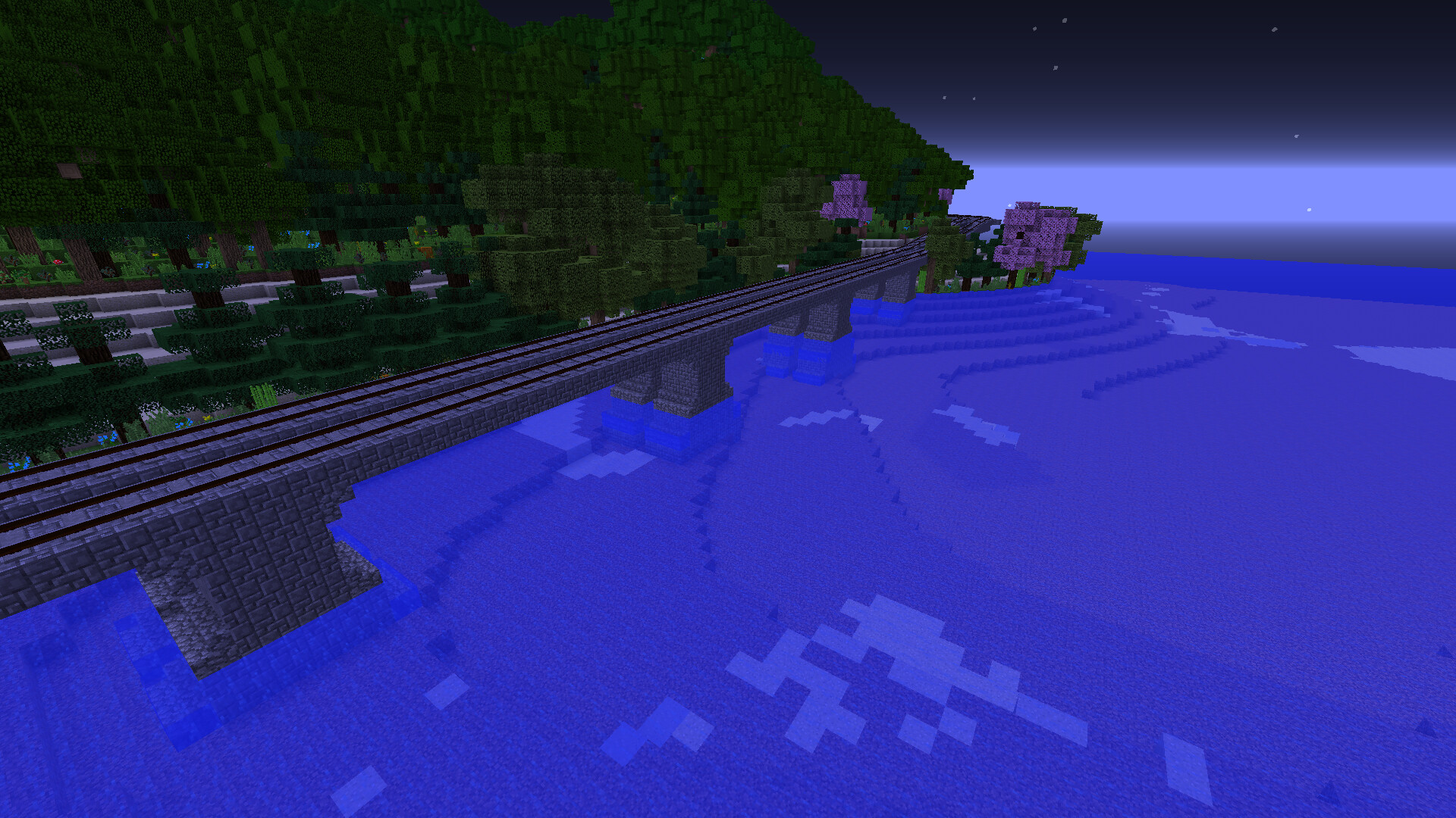 Mappa con ferrovia Immersive Railroading per 1.12.2 Minecraft Map