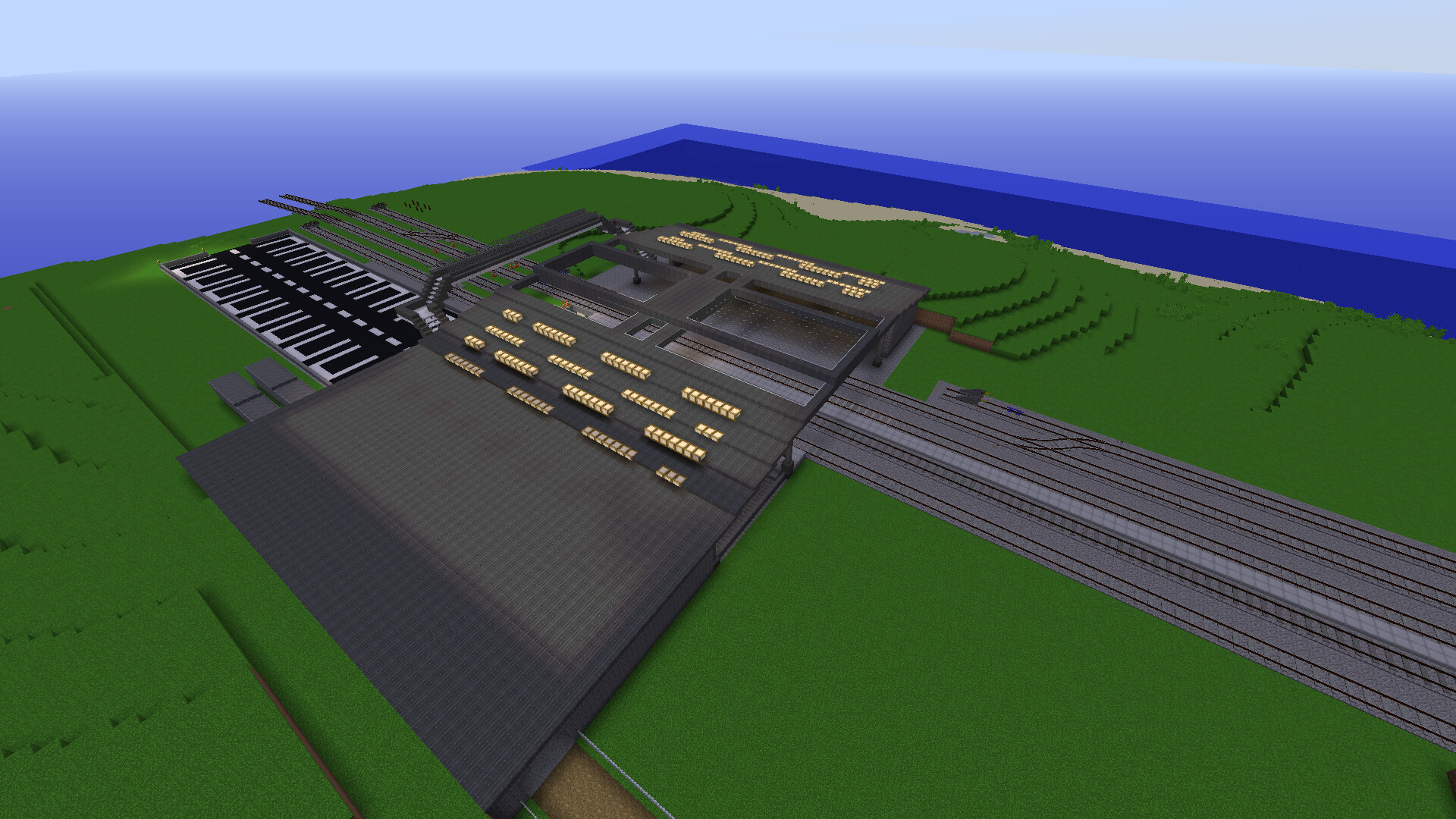 Mappa con ferrovia Immersive Railroading per 1.12.2 Minecraft Map