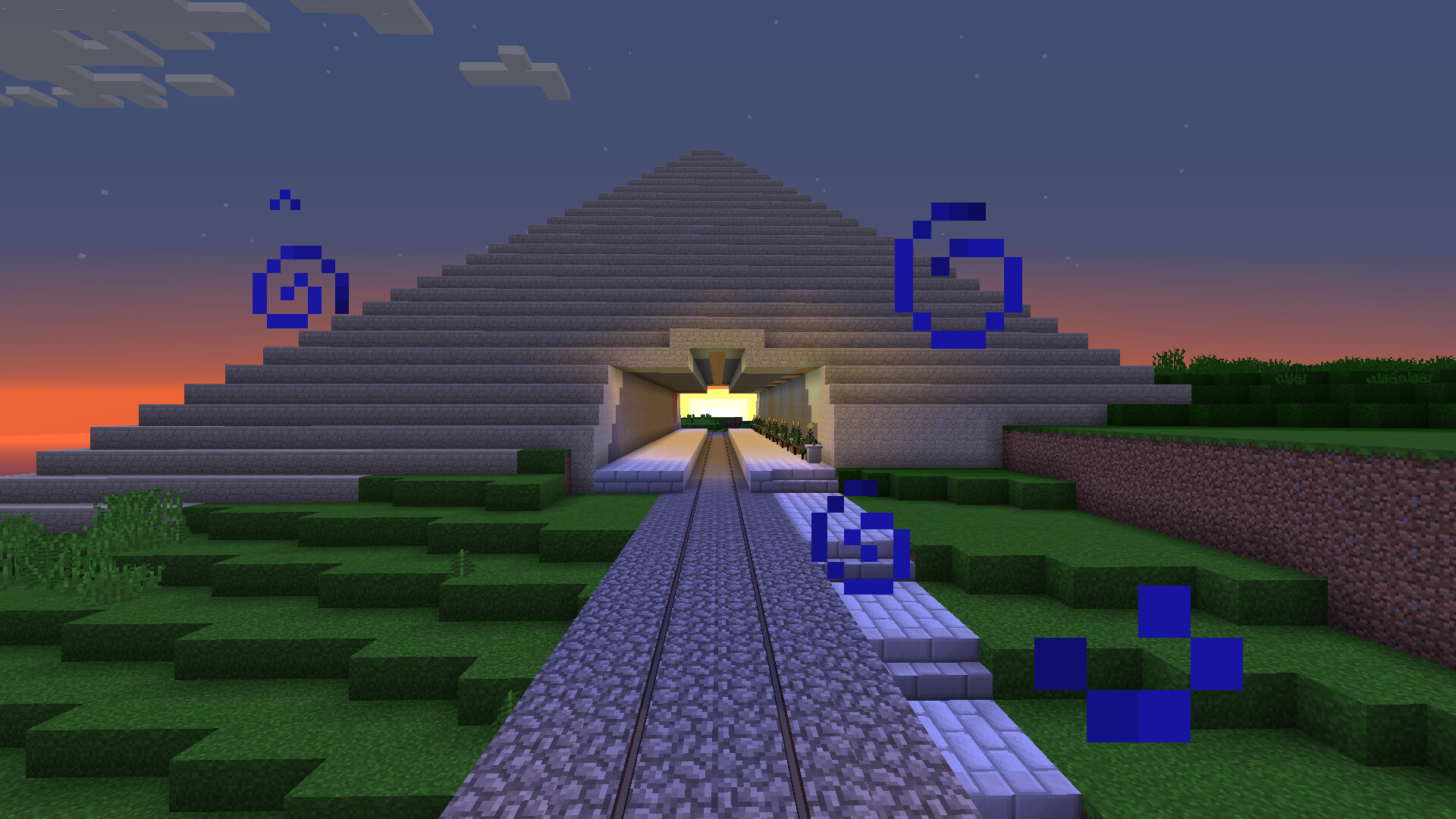 Mappa con ferrovia Immersive Railroading per 1.12.2 Minecraft Map