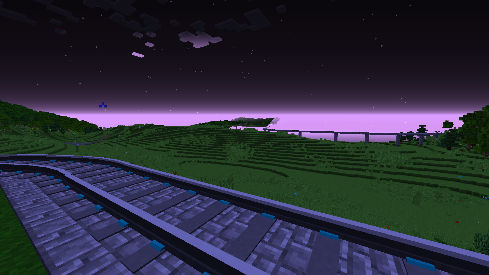 Mappa con ferrovia Immersive Railroading per 1.12.2 Minecraft Map