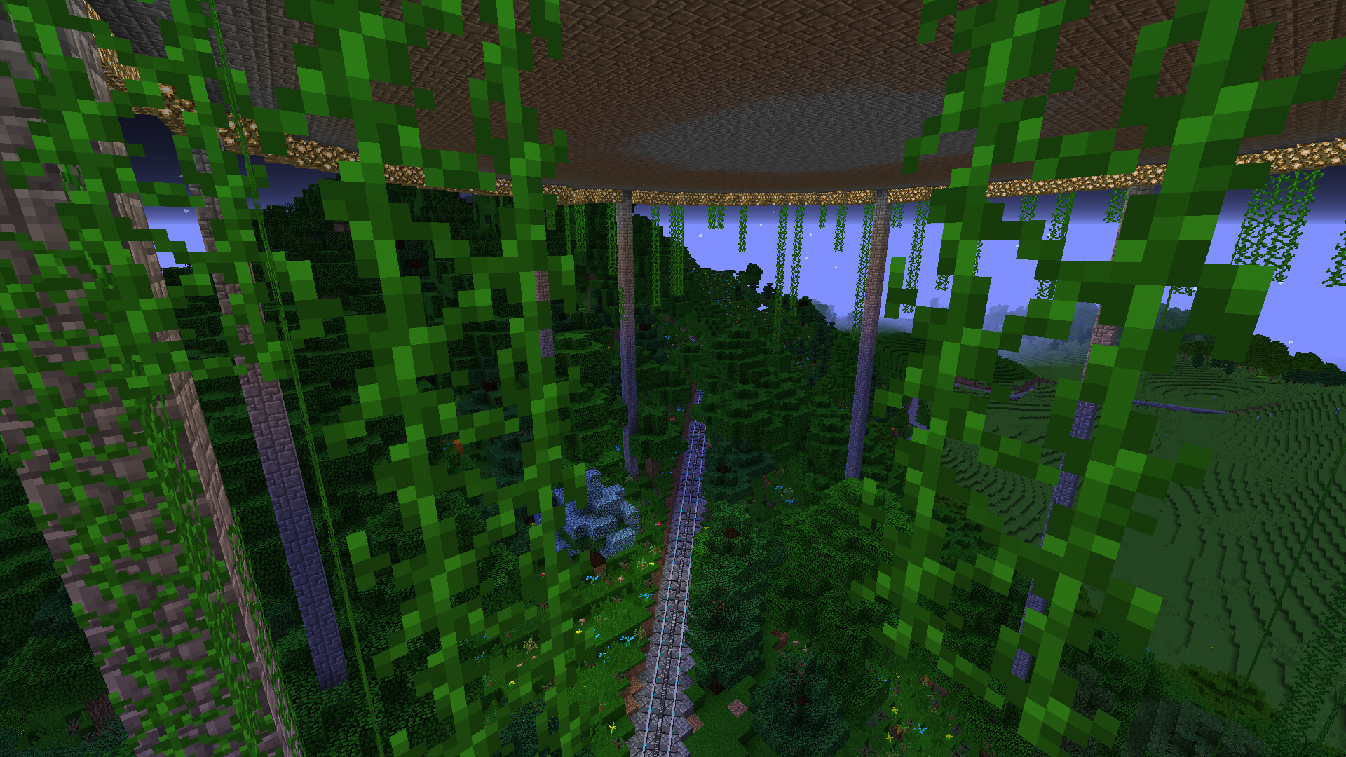 Mappa con ferrovia Immersive Railroading per 1.12.2 Minecraft Map