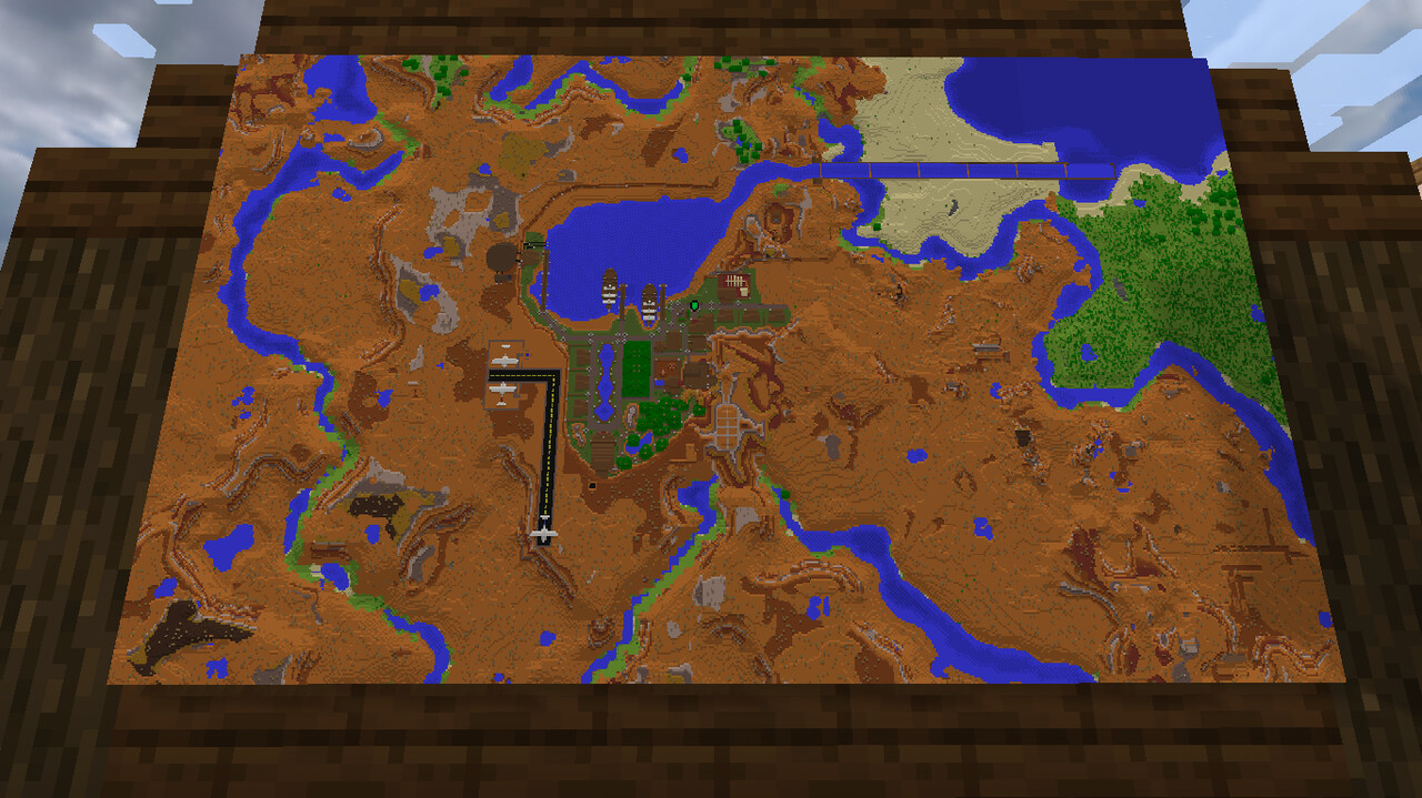 My creative world Minecraft Map