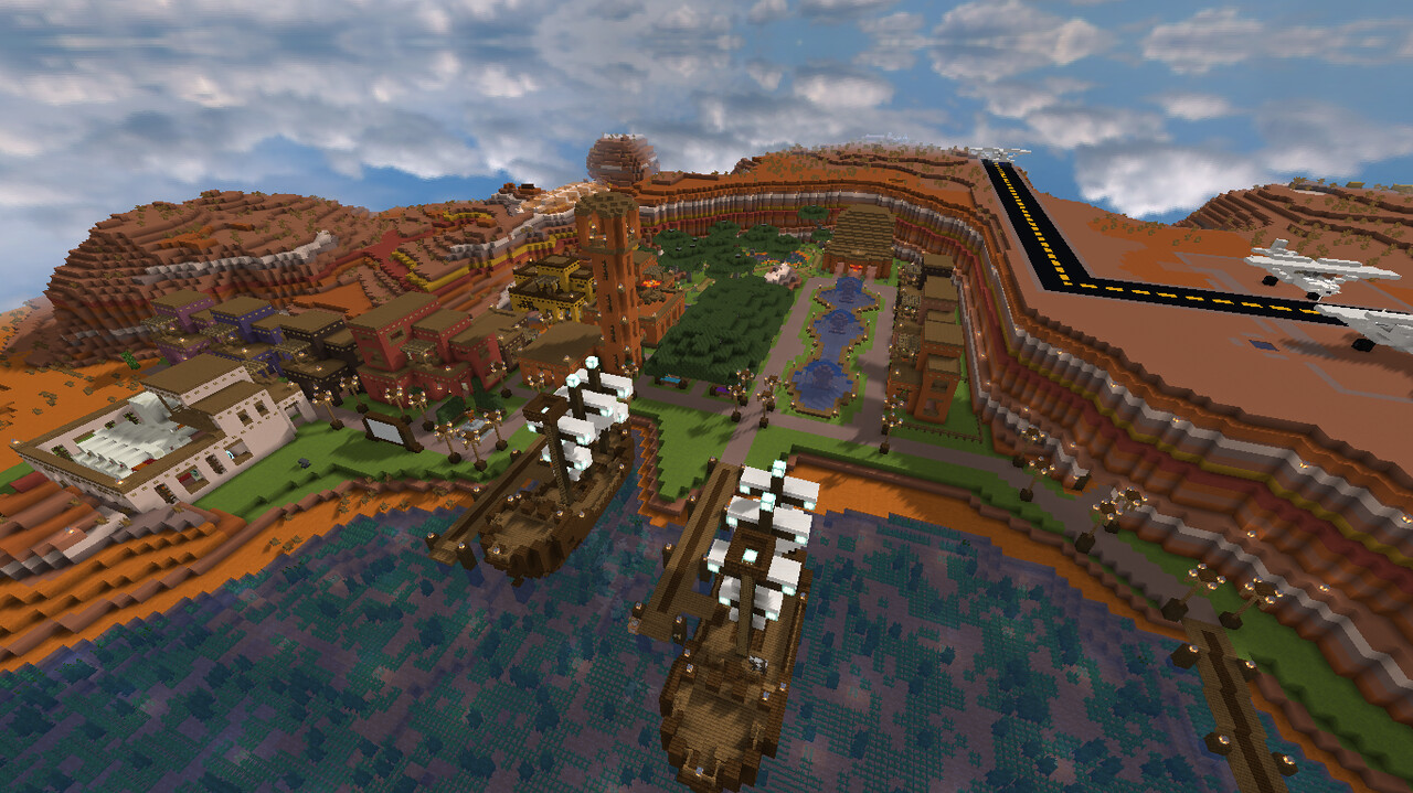 My creative world Minecraft Map
