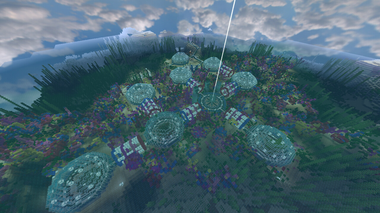 My creative world Minecraft Map