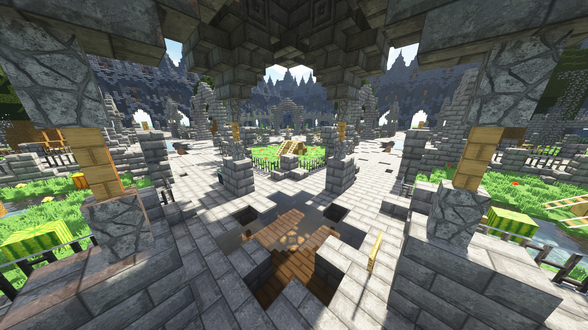 Faction Spawn [Schematic Free Download!] Minecraft Map