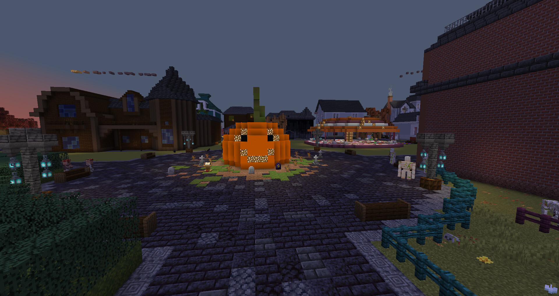 Halloween City Minecraft Map