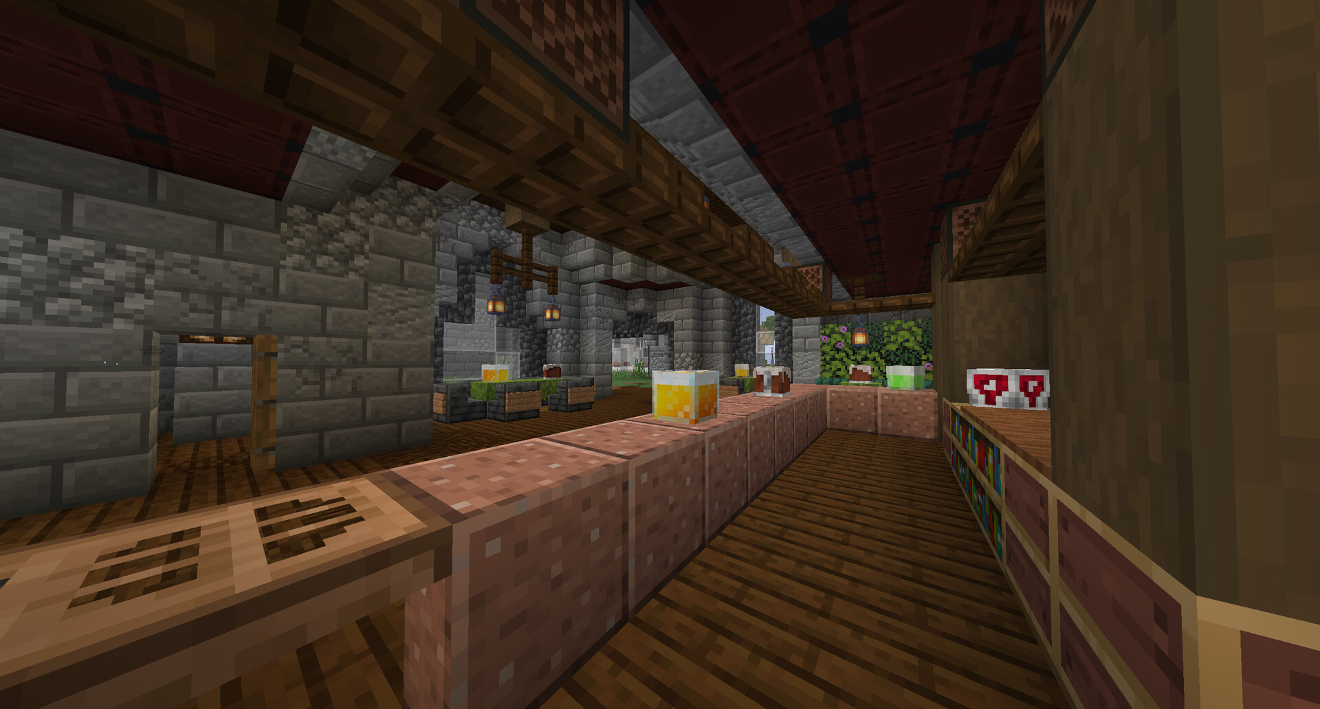 Weeping Pint - Bar Minecraft Map