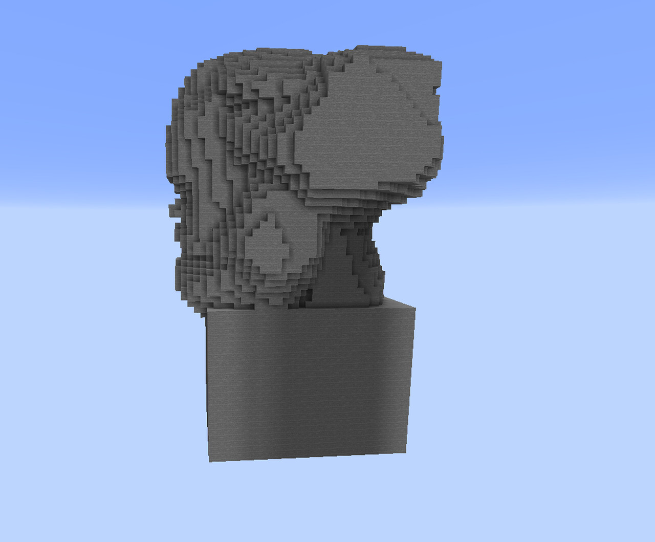 karl marx statue. bust Minecraft Map