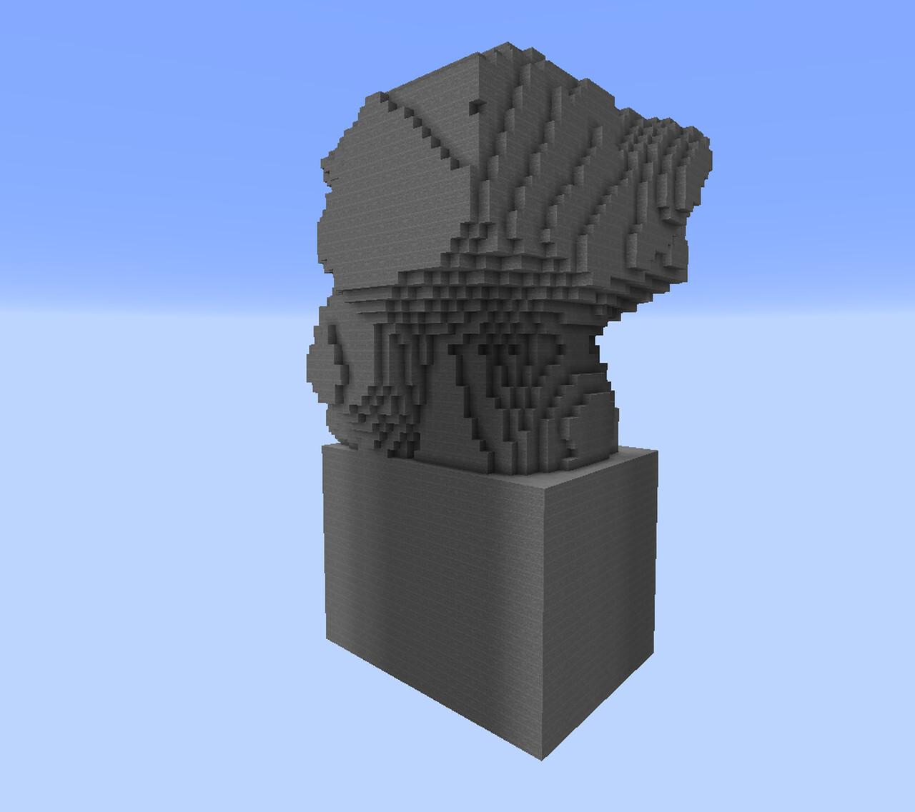 karl marx statue. bust Minecraft Map