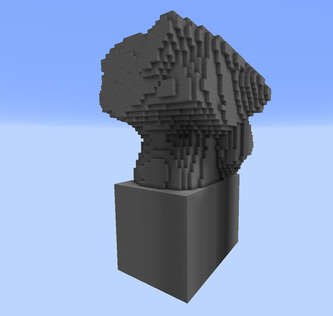 karl marx statue. bust Minecraft Map