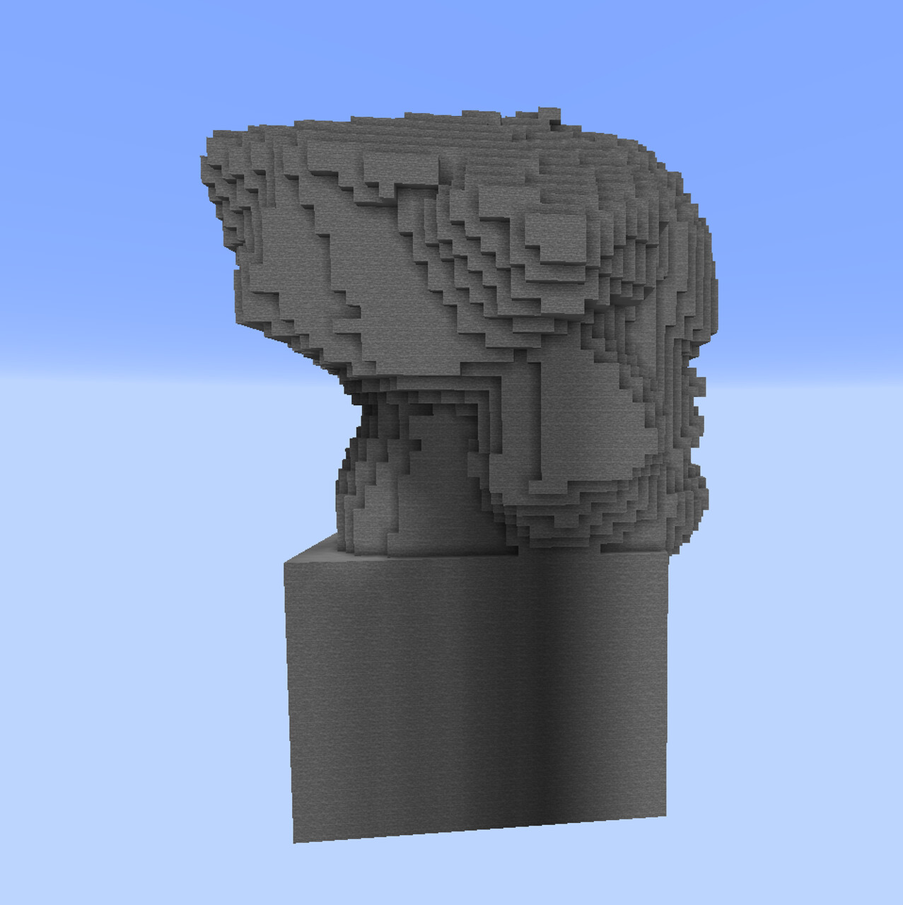 karl marx statue. bust Minecraft Map