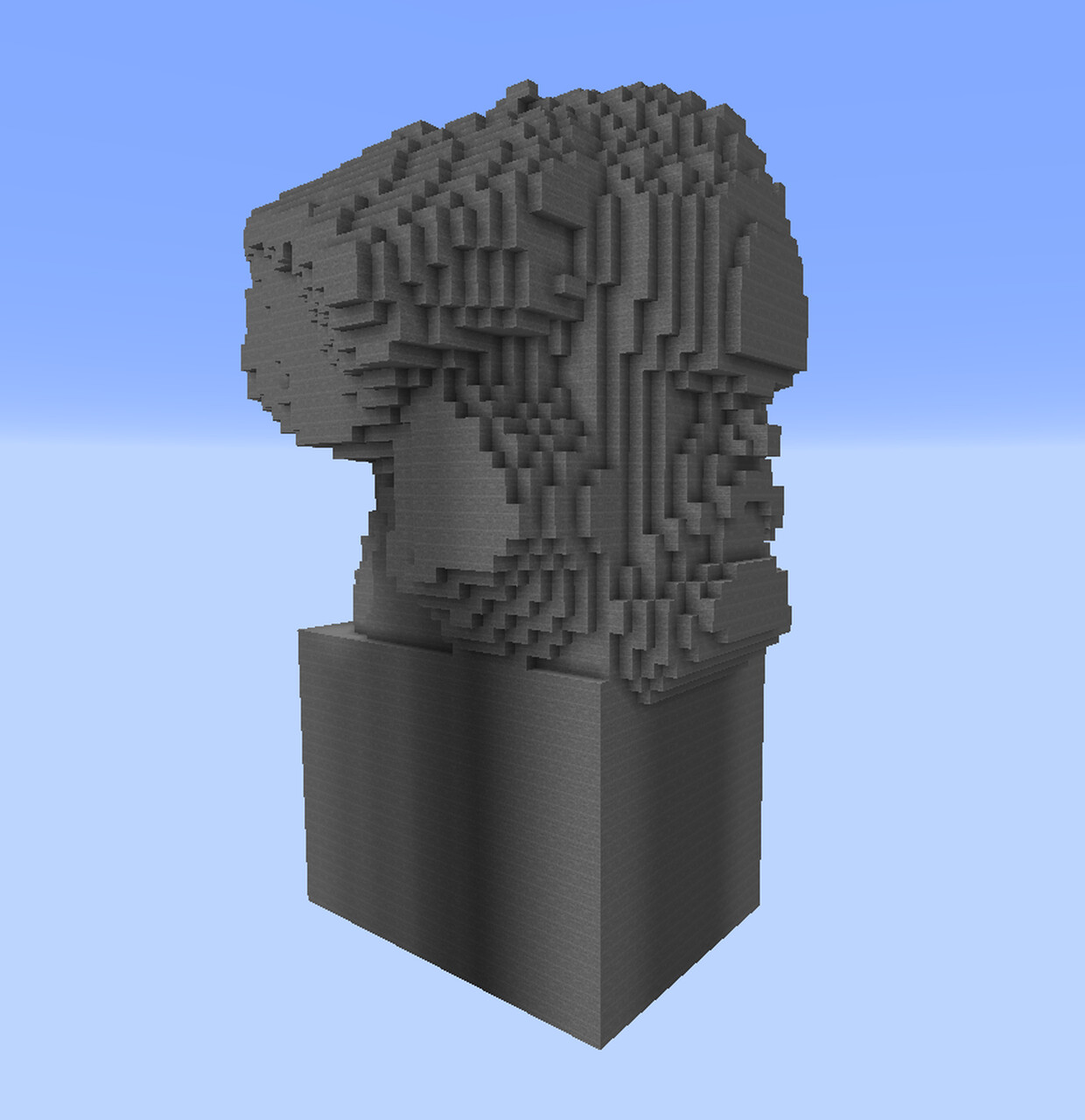 karl marx statue. bust Minecraft Map