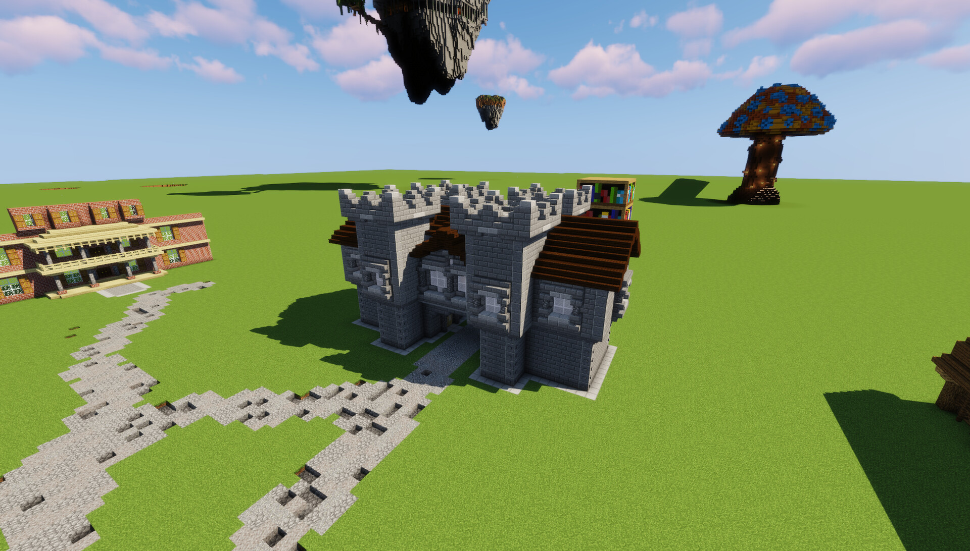 Village House - Road Pass Residence Minecraft Map