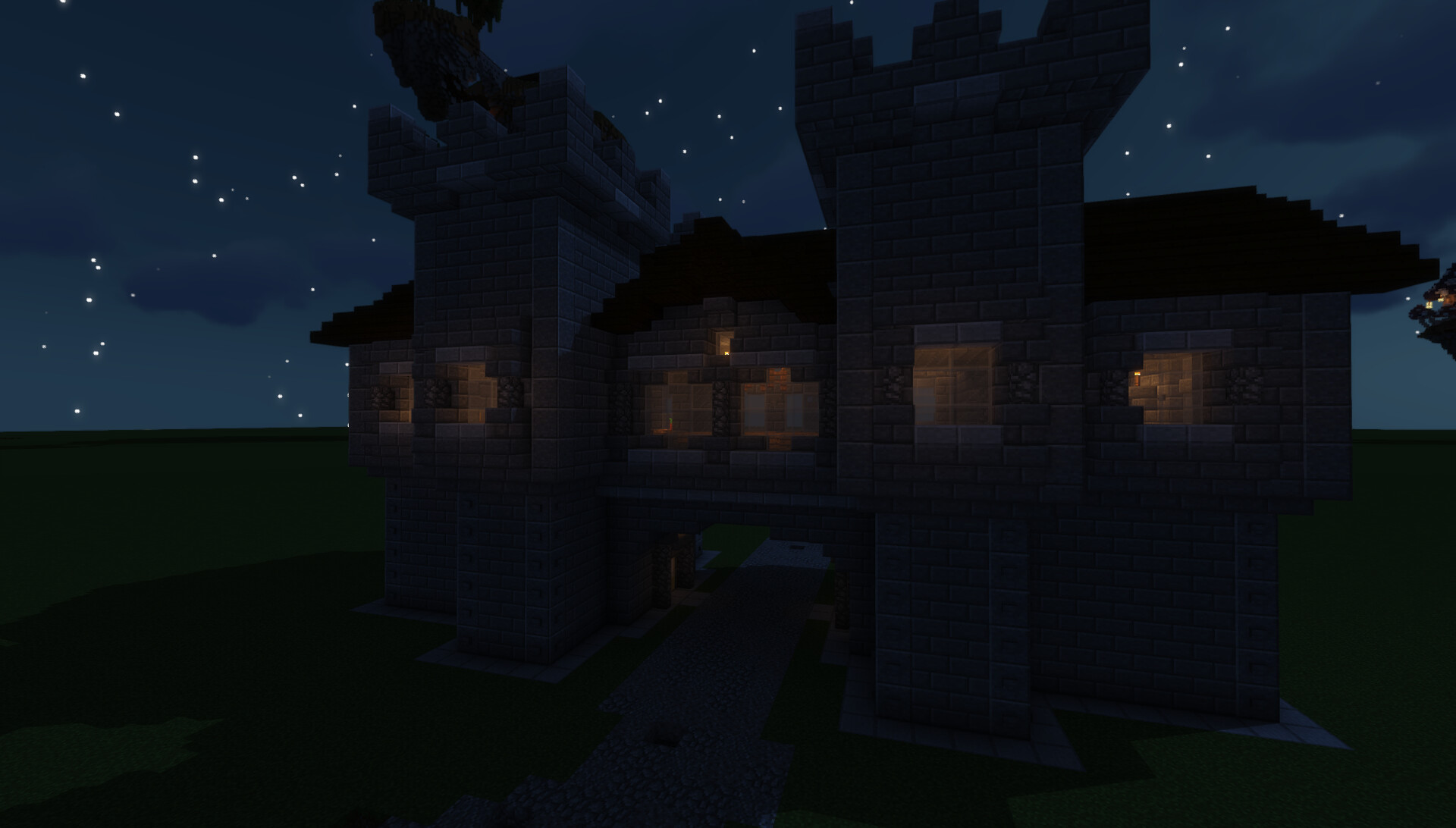 Village House - Road Pass Residence Minecraft Map