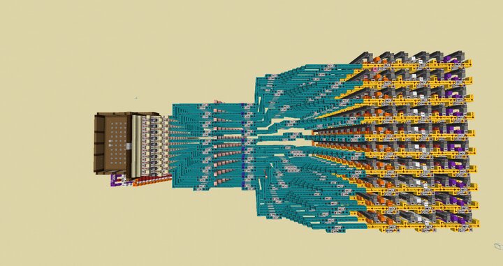 10 x 10 pixel art display Minecraft Map