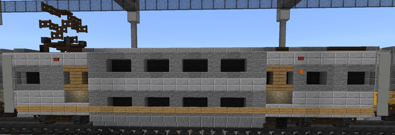 [1.5:1] Sydney Trains (CityRail) K Set Commuter Train Minecraft Map