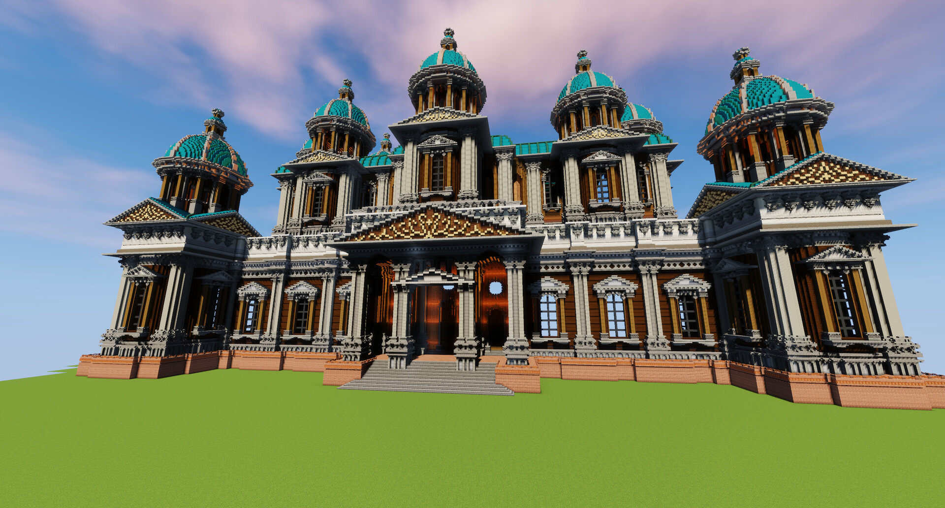 First Mega Structure Minecraft Map