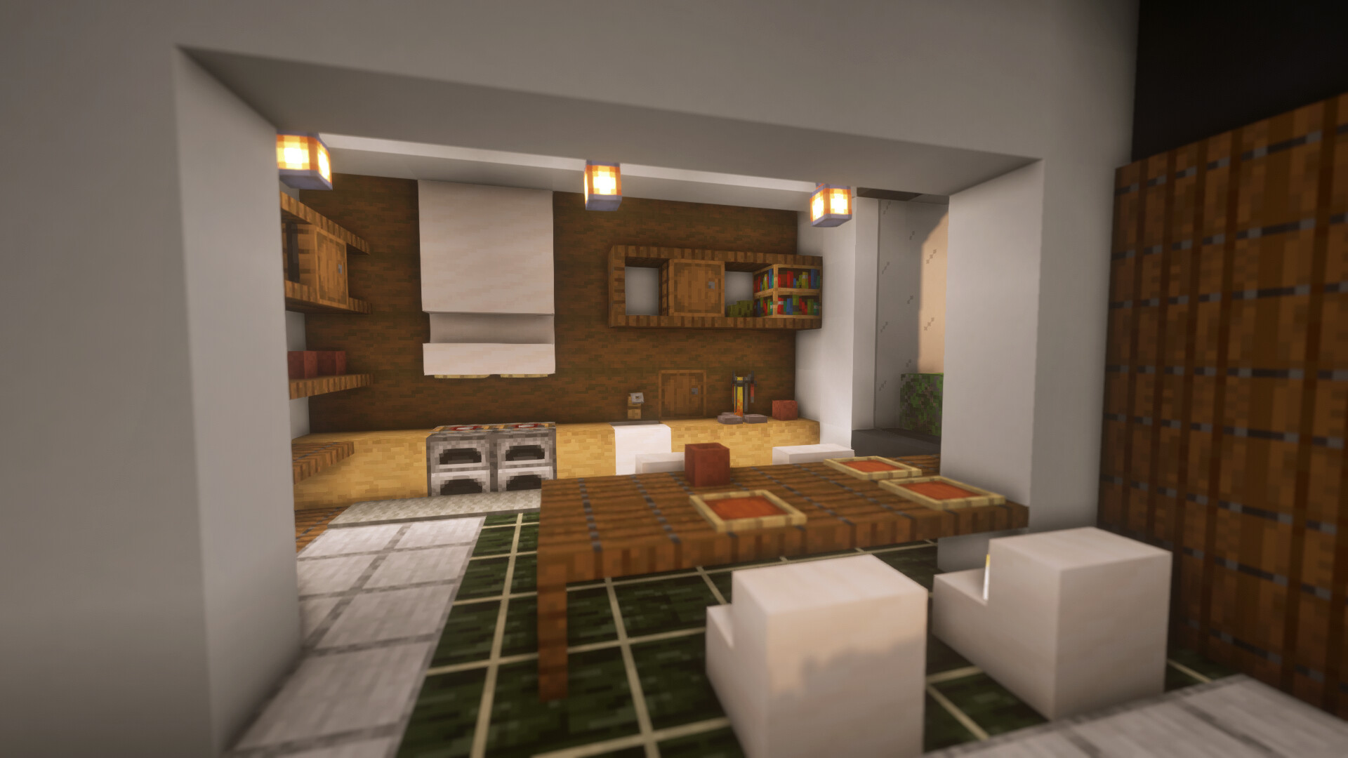 Modern Island House Minecraft Map