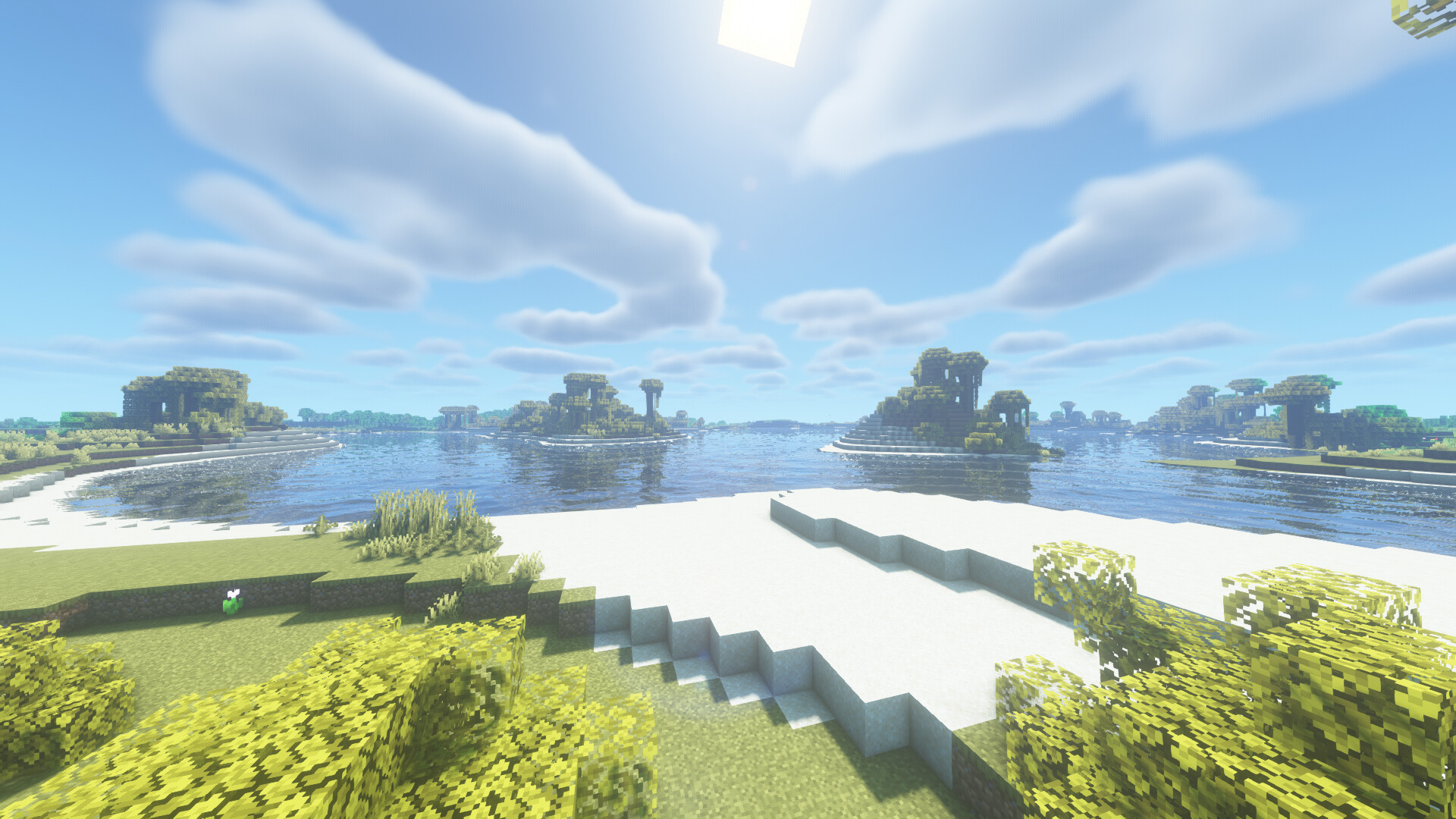 The Land of Bluewood (1024x1024 Custom Terrain) Minecraft Map