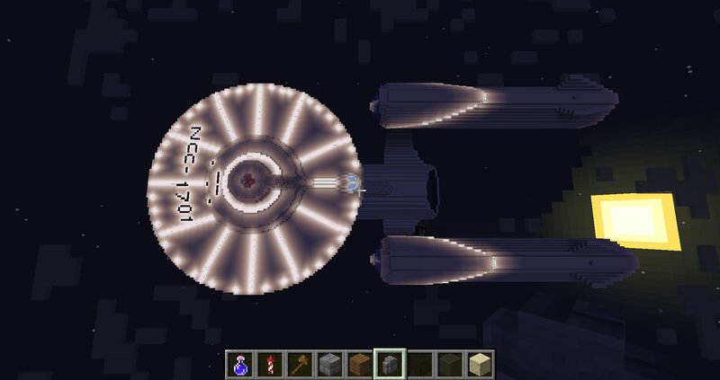 USS Enterprise Minecraft Map