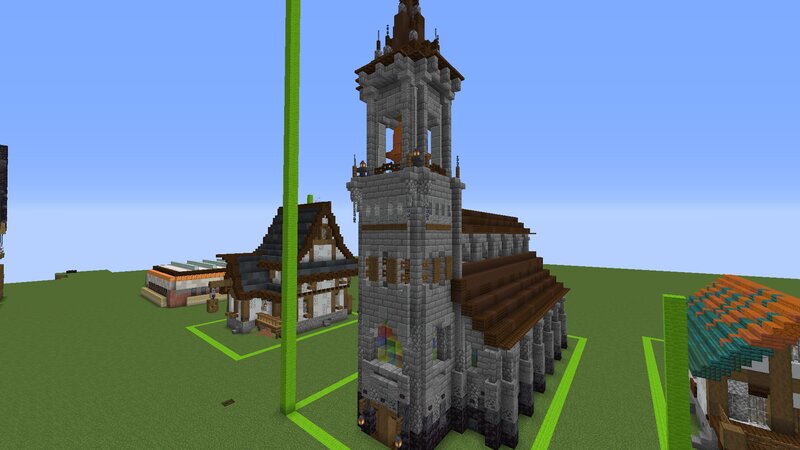 Spawn Church Minecraft Map