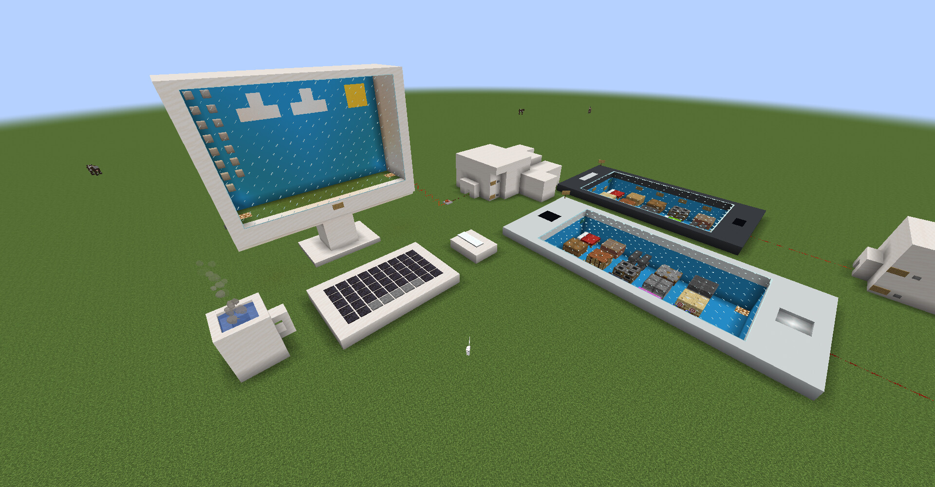 Computer&iPhone&iPad&Laptop Minecraft Map