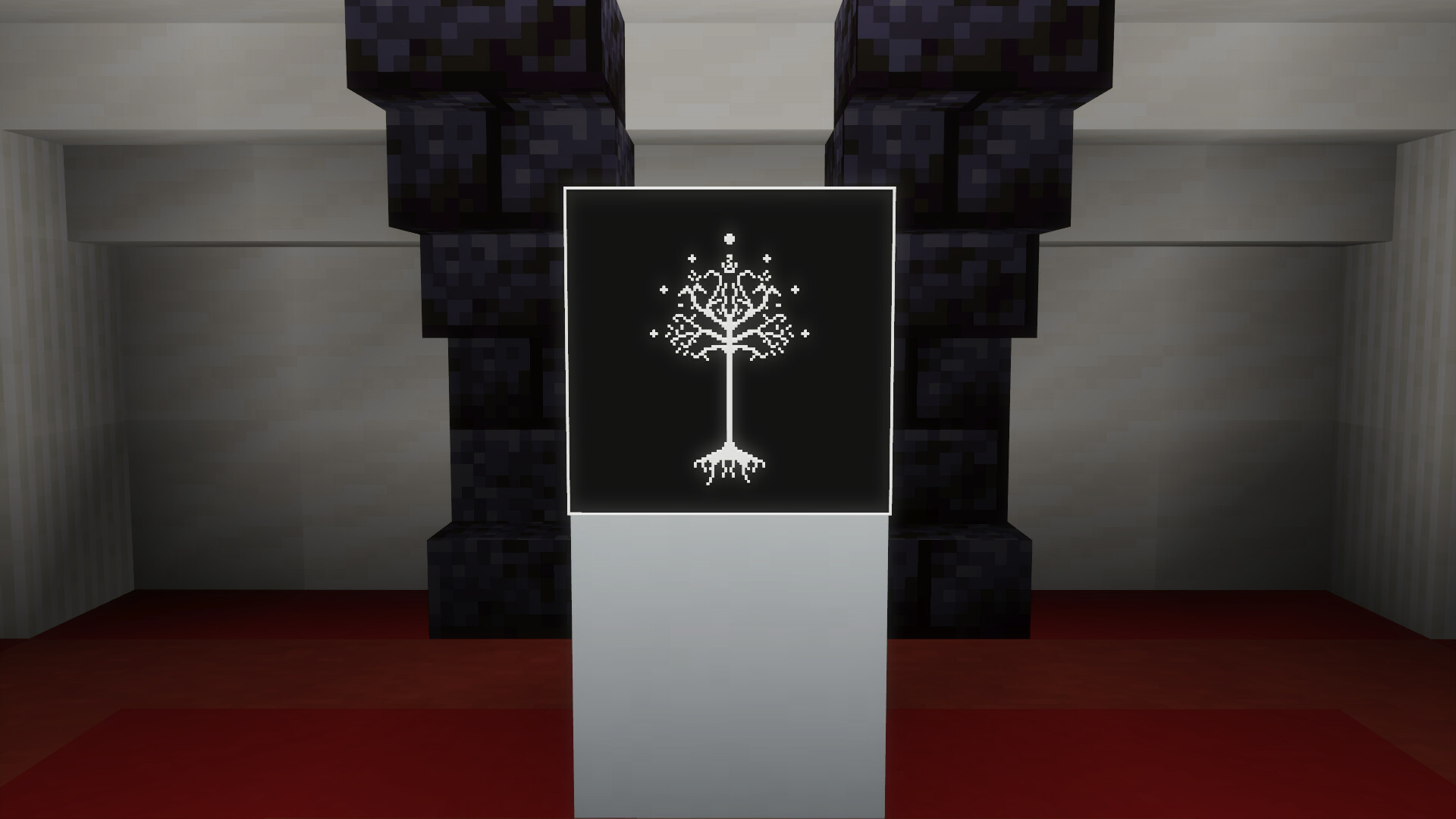 White Tree of Gondor - Map Art Minecraft Map