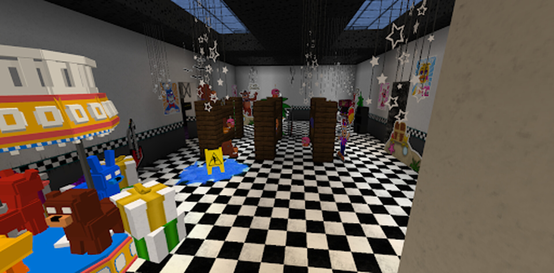 Five Night's At Freddy's 2 V2.2 map + events[BedRock] Minecraft Map