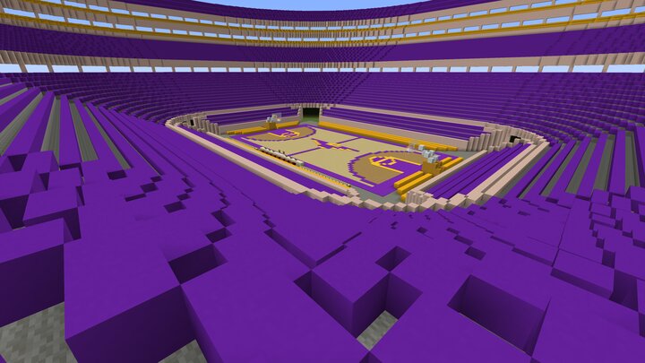 Basketball Arena Minecraft Map