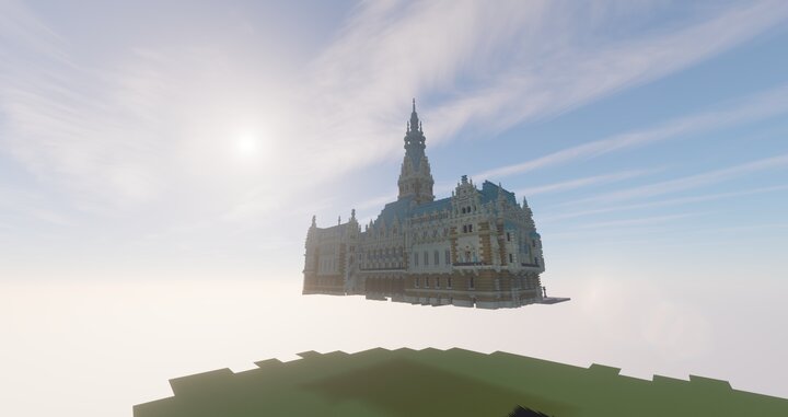 Hamburger town hall [ Free Download ] !!!! Minecraft Map