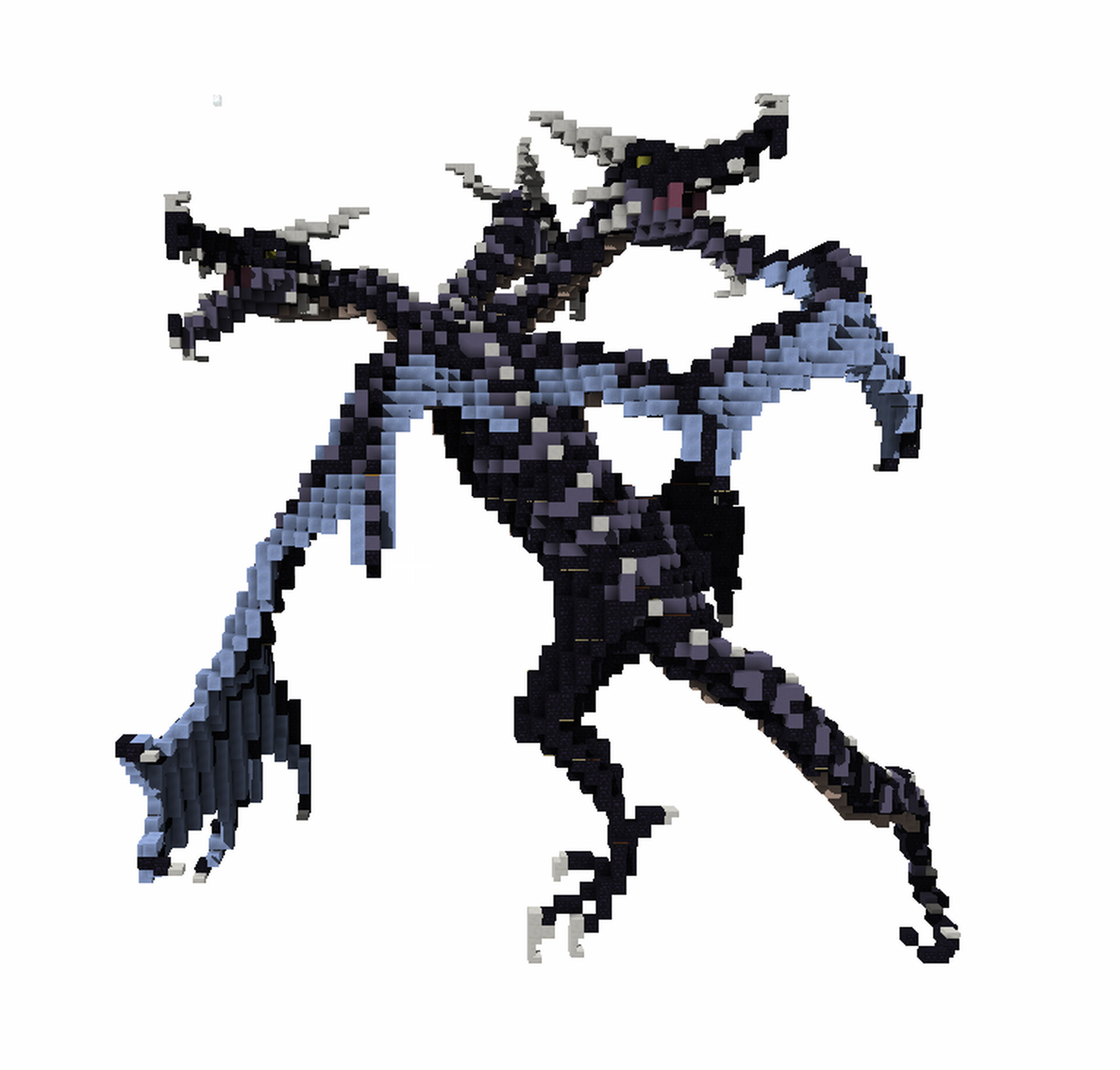 Three headed dragon Minecraft Map