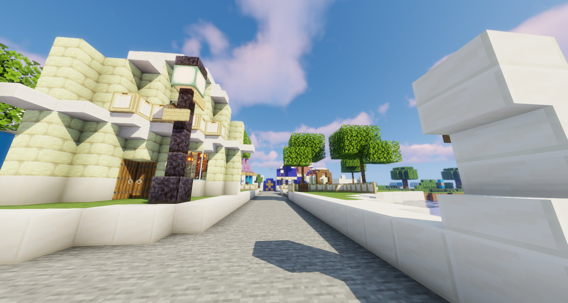 Paper Mario 64 - Toad Town Minecraft Map