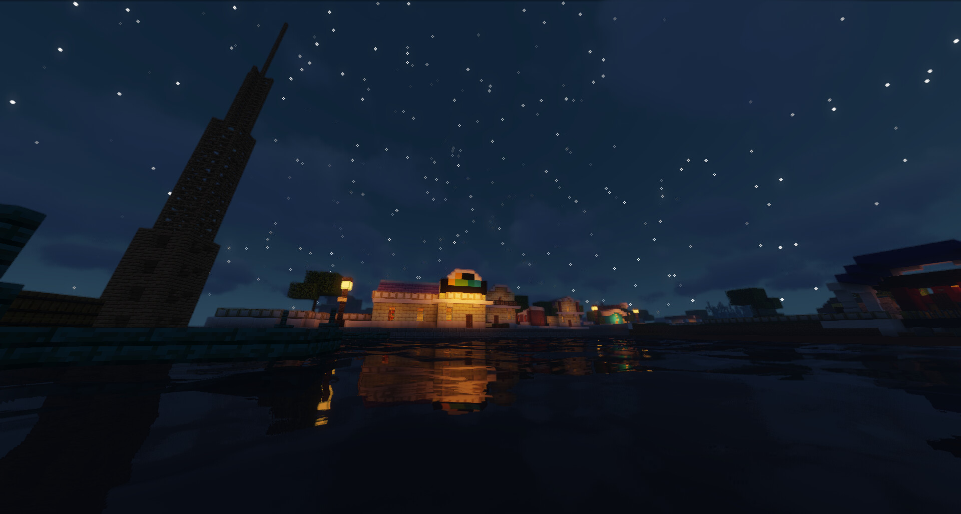 Paper Mario 64 - Toad Town Minecraft Map