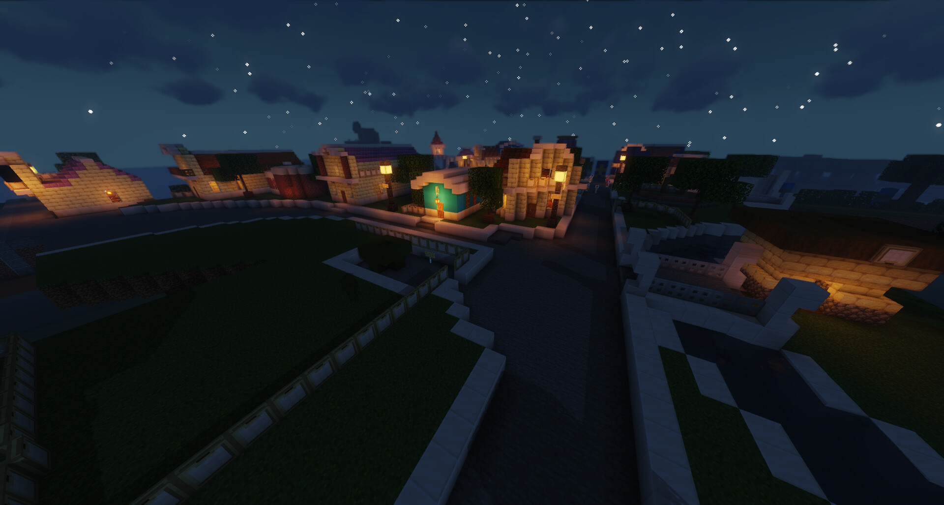 Paper Mario 64 - Toad Town Minecraft Map