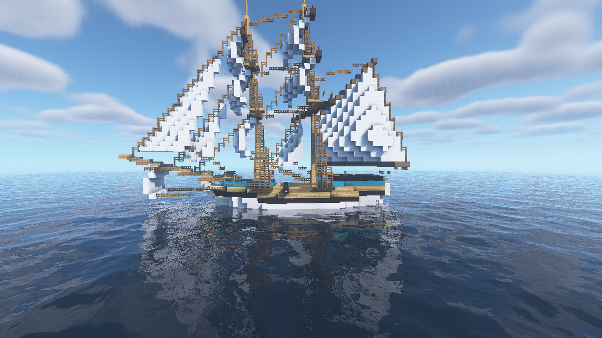 Lady Washington (18th Century Sailing Ship) Minecraft Map